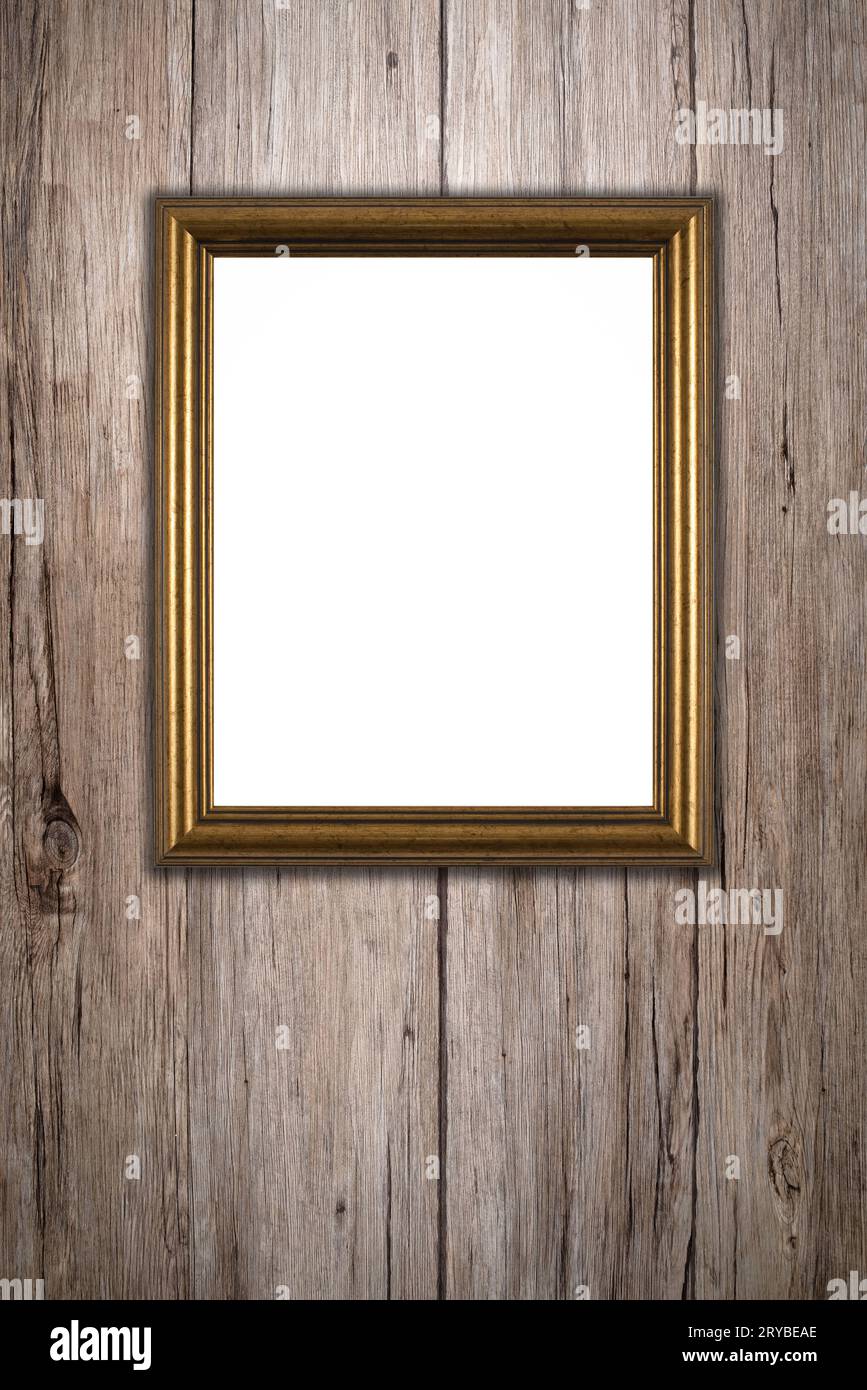 Old picture frame Stock Photo - Alamy