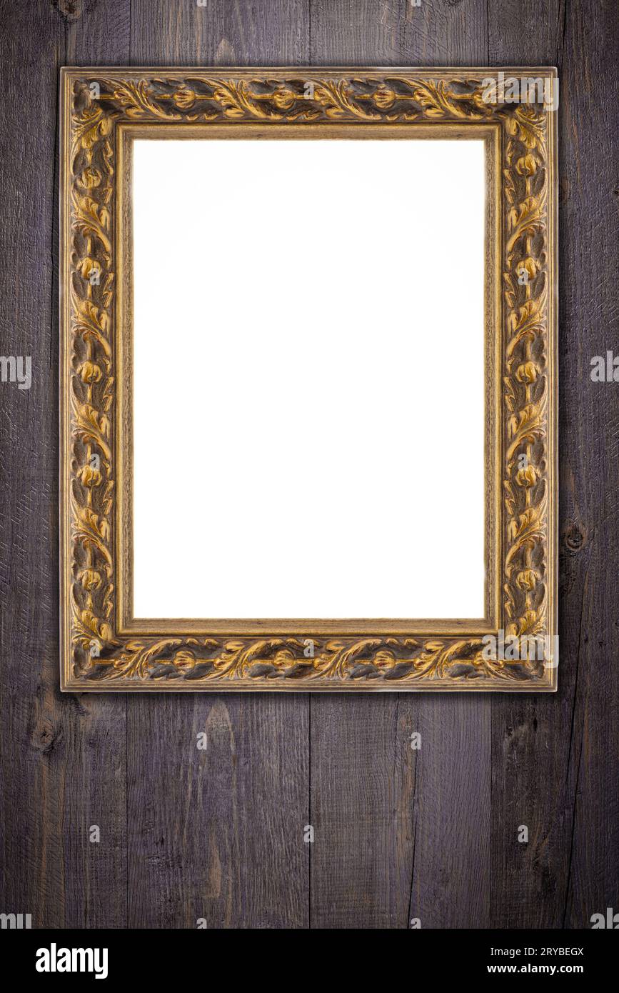 Old picture frame Stock Photo - Alamy