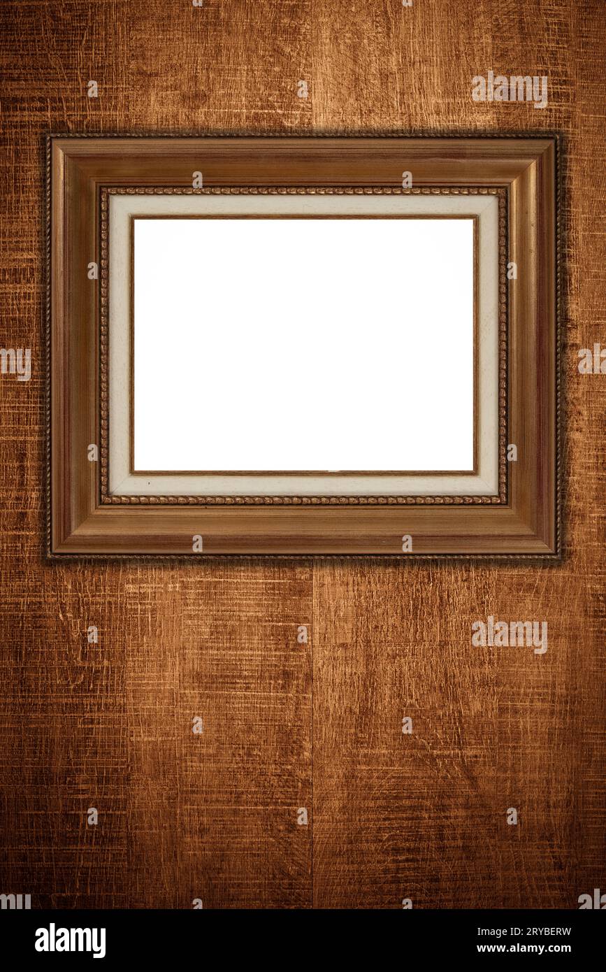 Old picture frame Stock Photo - Alamy