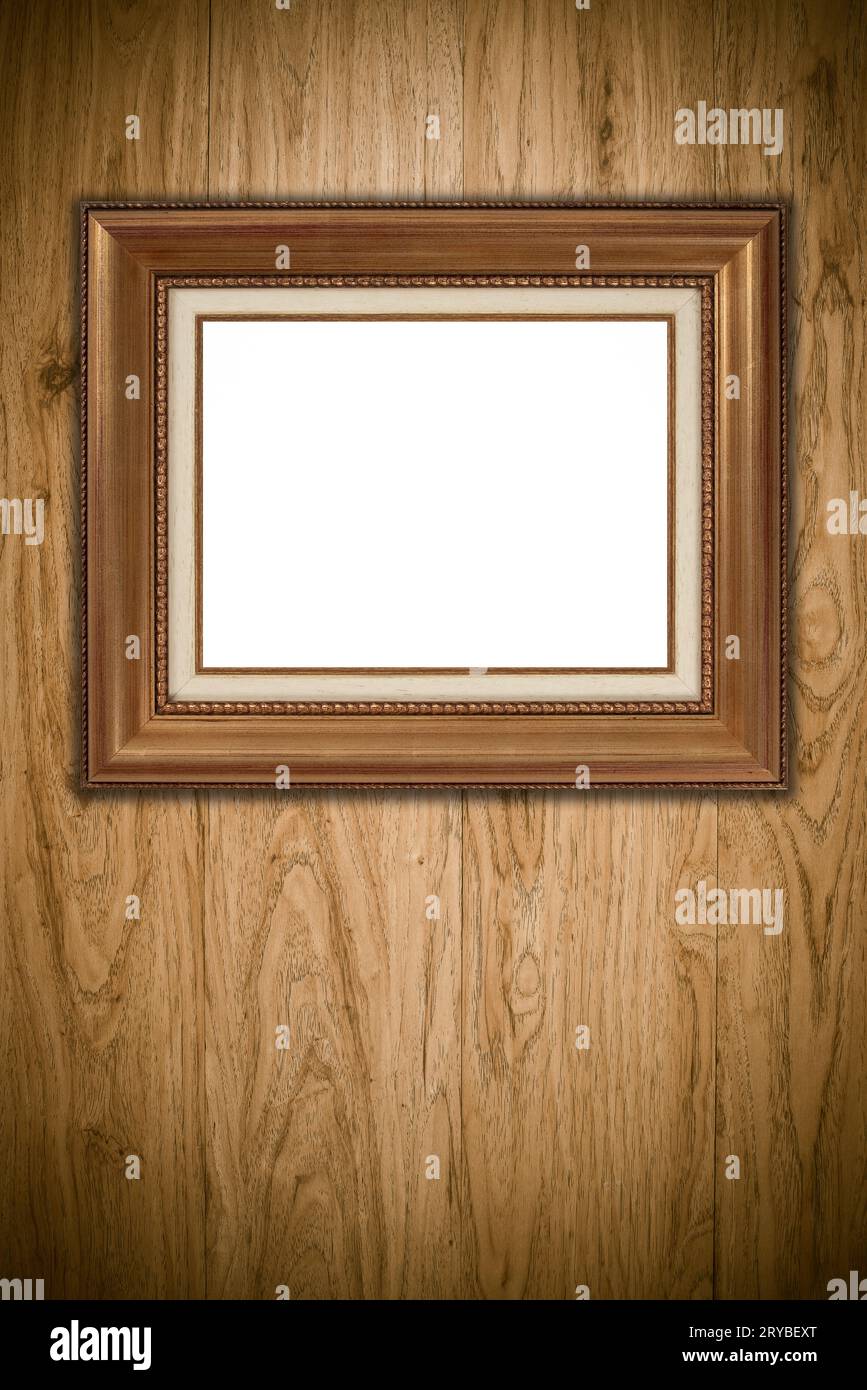 Old picture frame Stock Photo - Alamy