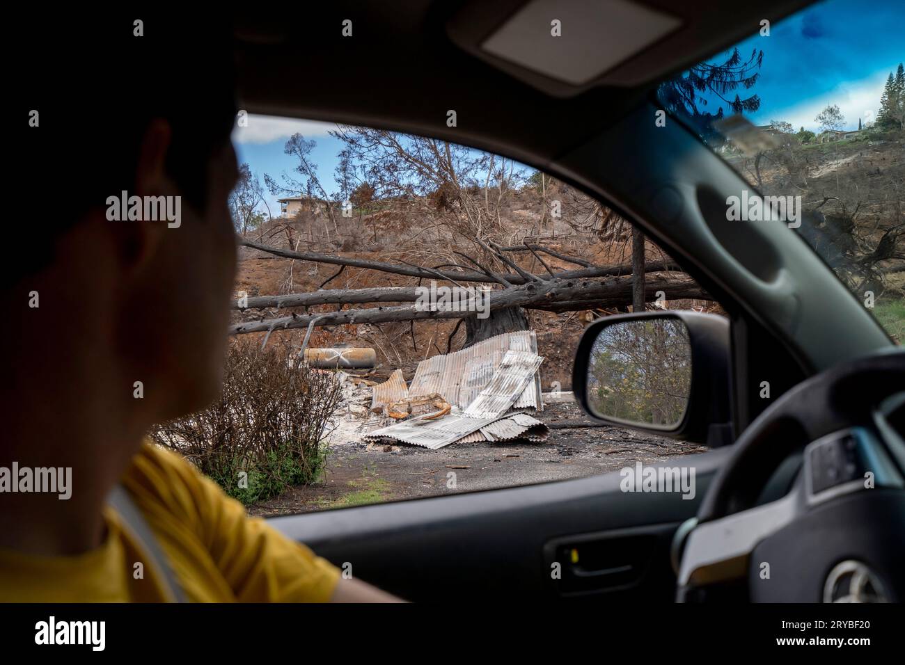 Kyle Ellison drives to the other side of a gorge Wednesday, Sept. 27 ...