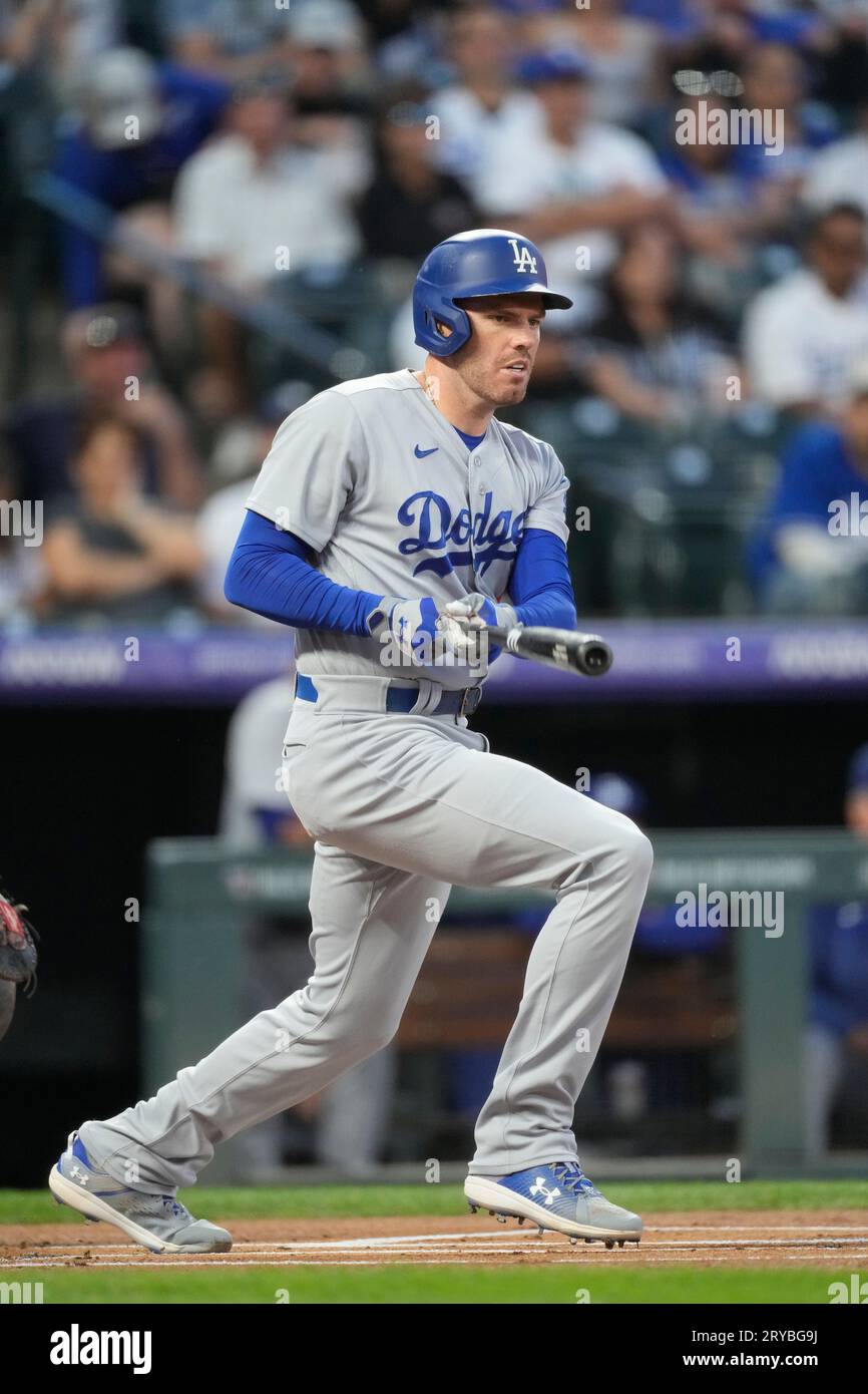 Los Angeles Dodgers first baseman Freddie Freeman (5) in the first ...