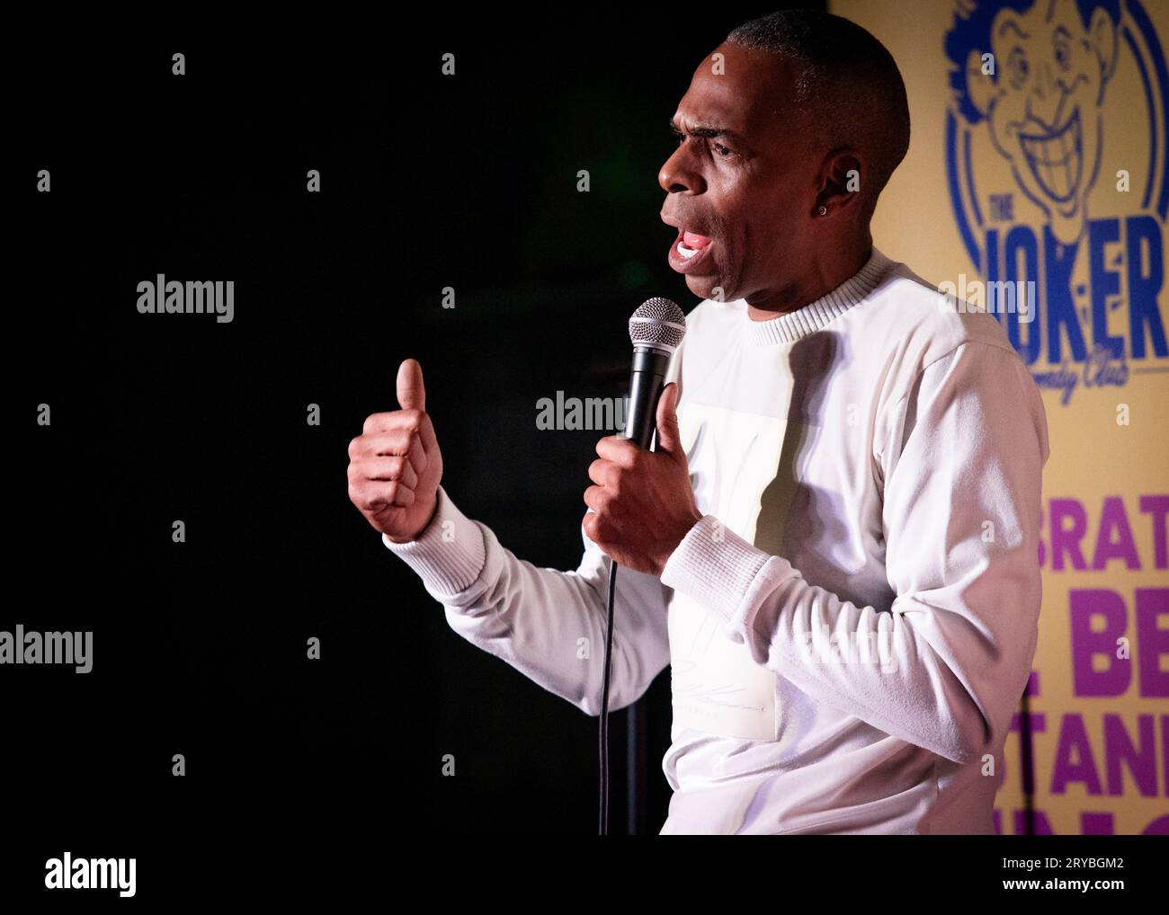 Slim aka Danny Gray, Stand-Up Comedian at Joker Comedy Club, Southend ...
