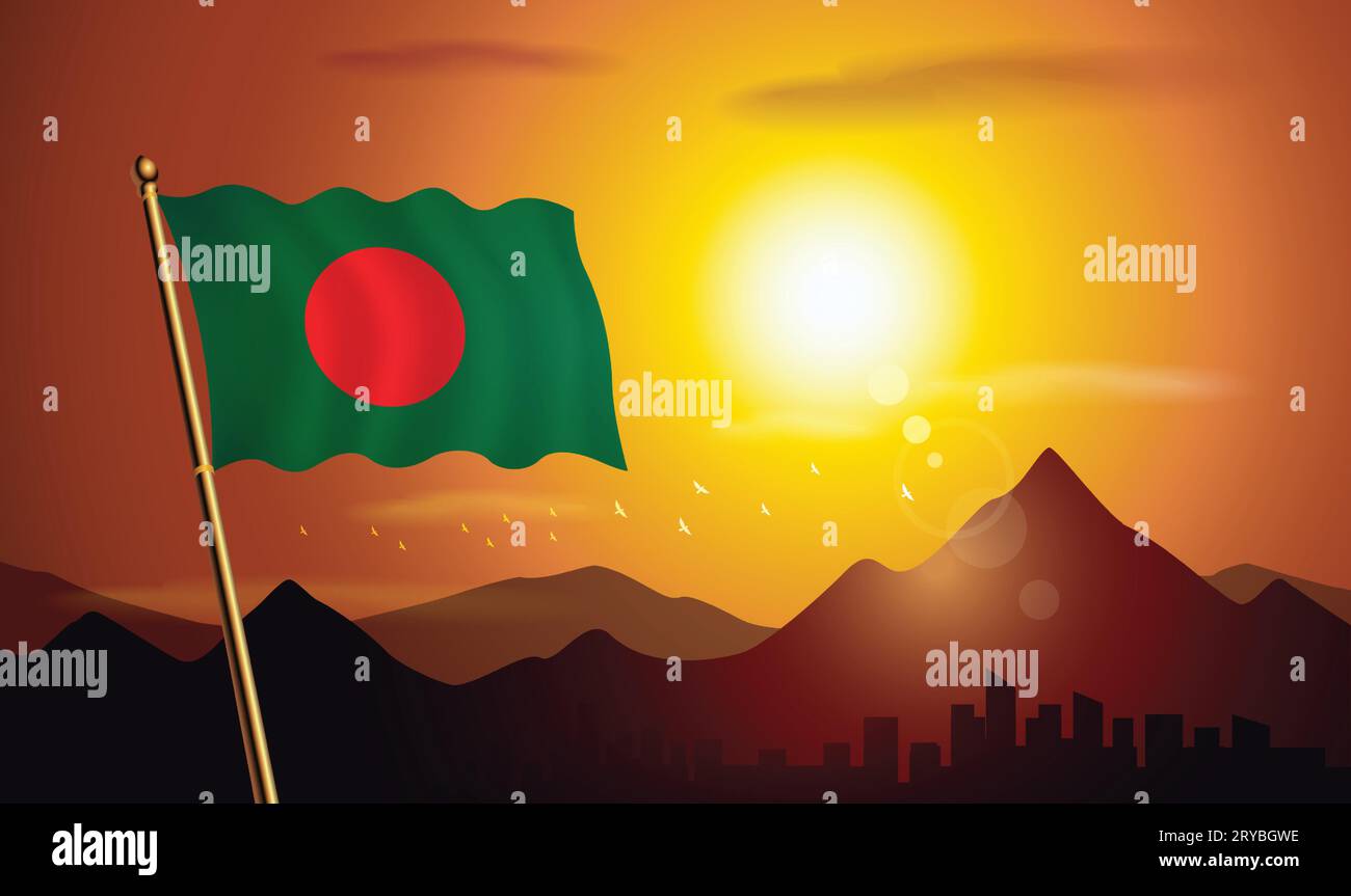 Bangladesh sky Stock Vector Images - Alamy