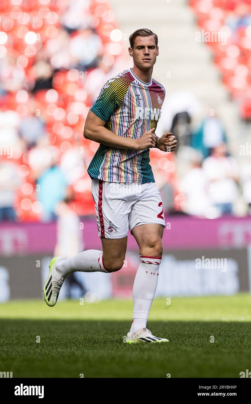 Koeln, Deutschland. 30th Sep, 2023. Steffen Tigges (1. FC Koeln, #21 ...