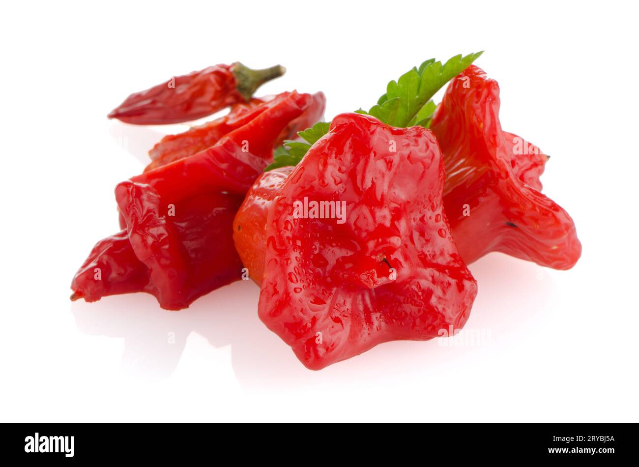 Vivid red portion hi-res stock photography and images - Alamy