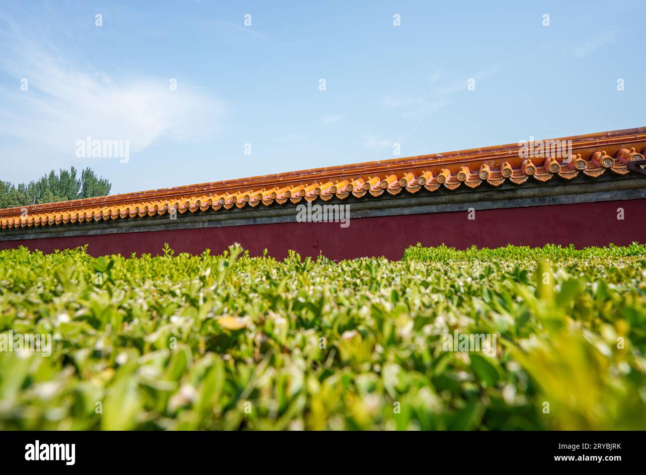 Beijing Ditan Park Fangzetan Wall, China Stock Photo - Alamy