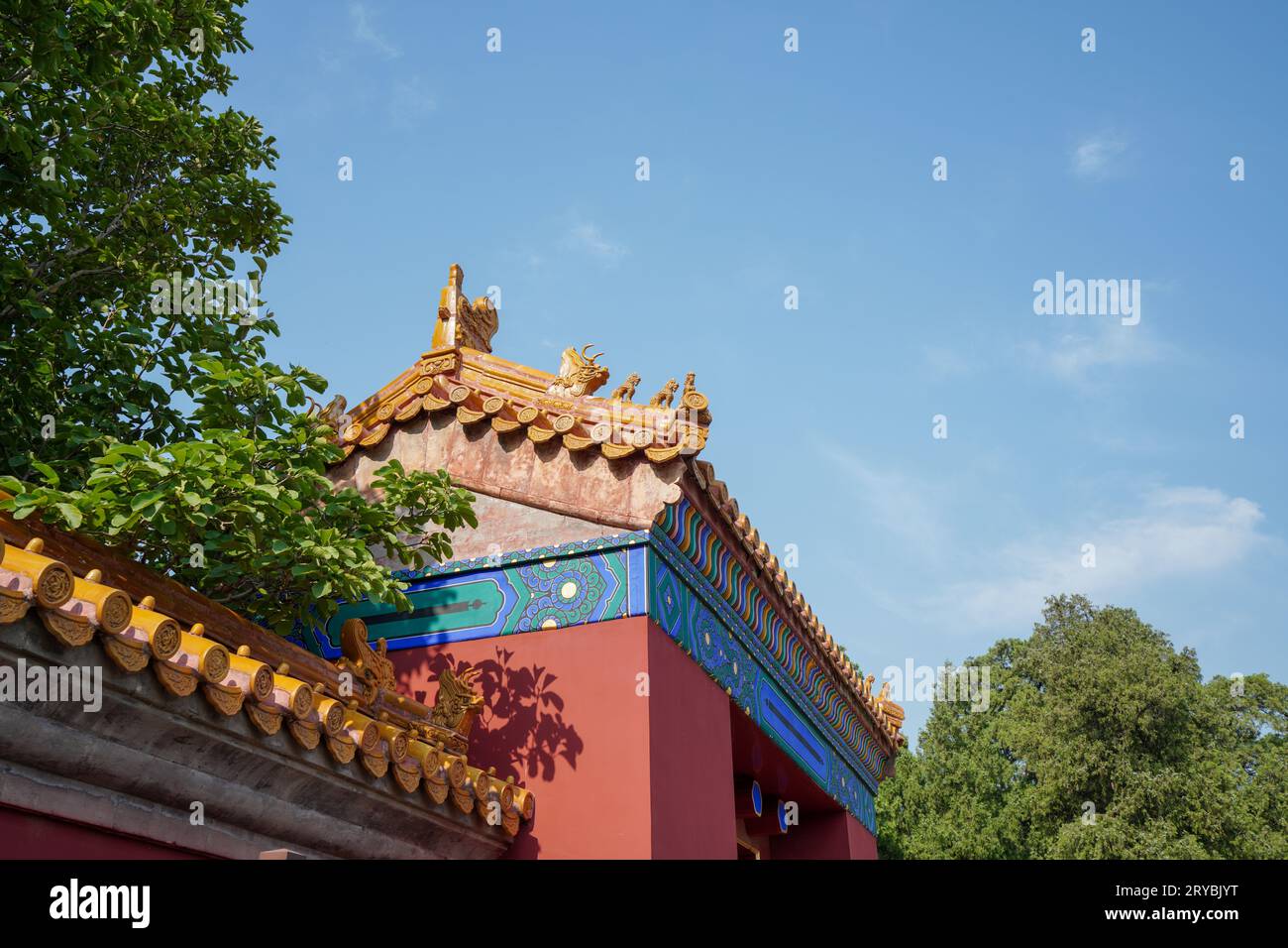 Tile tower entrance gate hi-res stock photography and images - Alamy