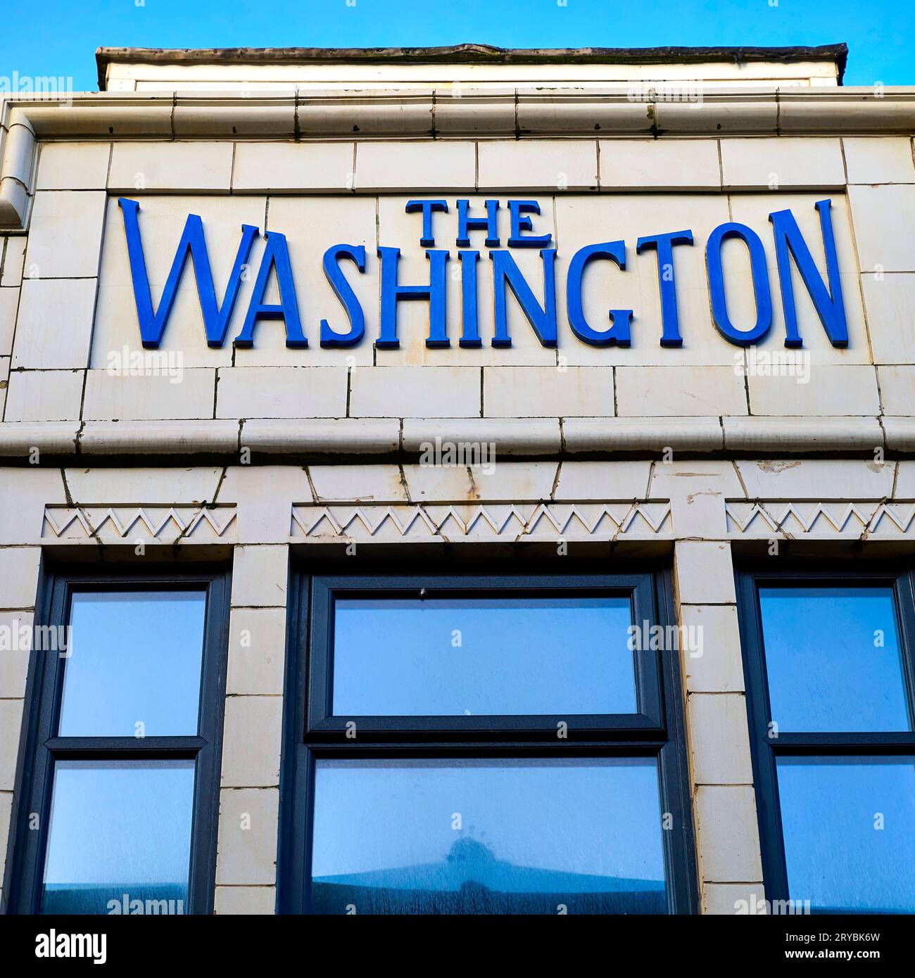 The old Washington pub in Blackpool,UK Stock Photo - Alamy