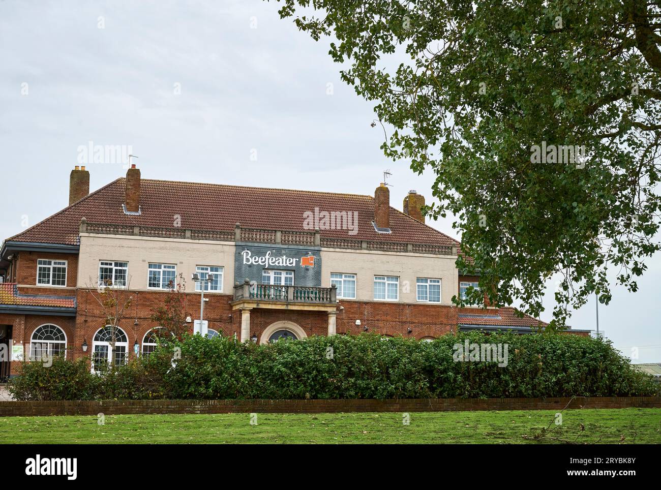 The Red Lion pub and restaurant,Bispham,Blackpool Stock Photo - Alamy