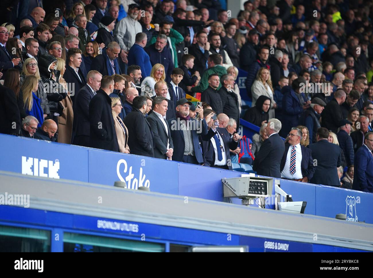 Steven Pasko of 777 Partners, prospective co-owner of Everton, in the ...