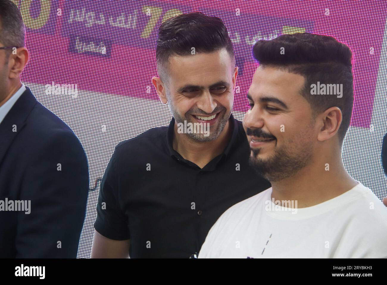 Gaza, Palestine. 30th Sep, 2023. (INT) Jannad Awad wins $70,000 from ...