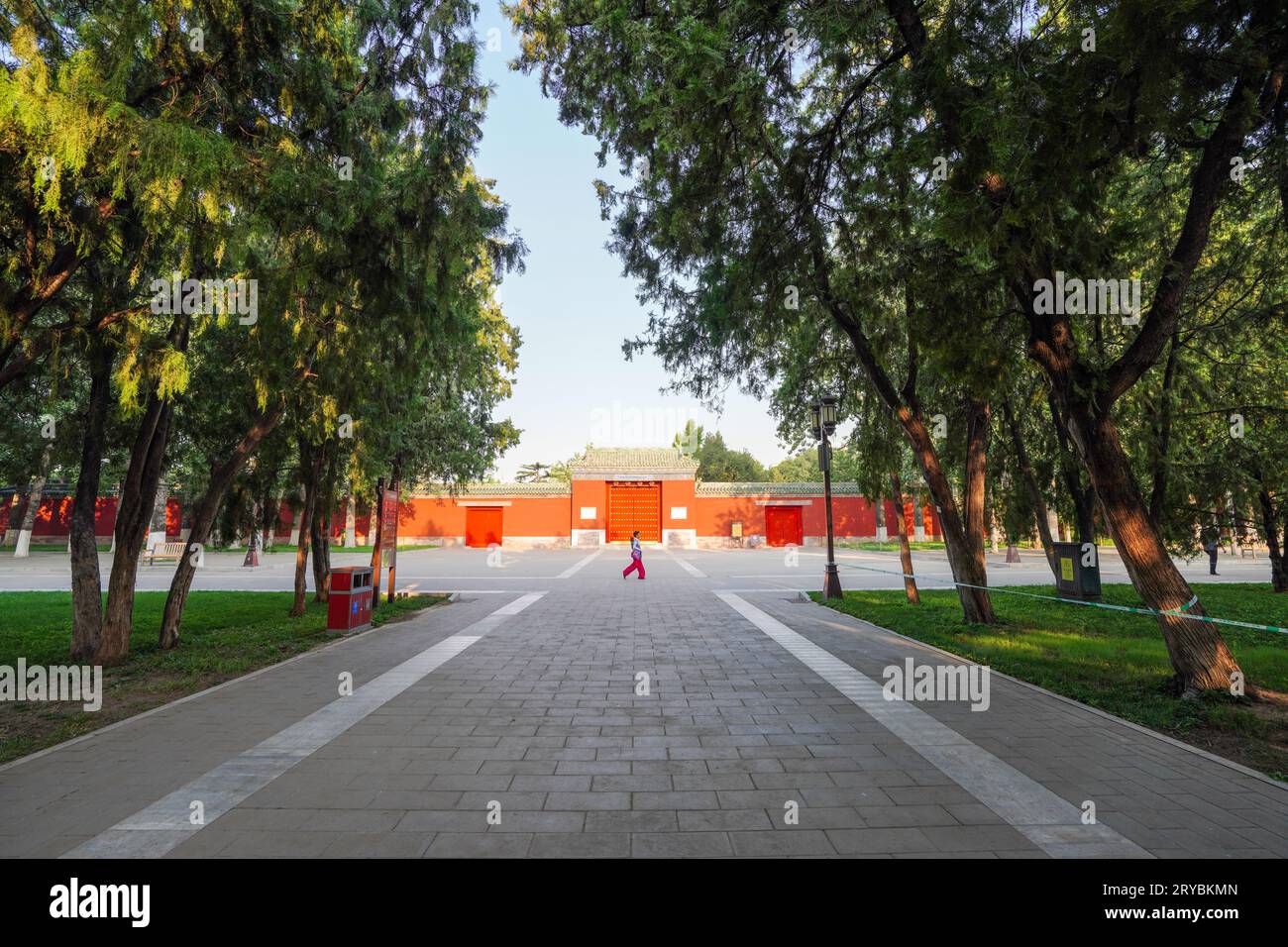 Classical Architecture of Beijing Ditan Park Stock Photo - Alamy