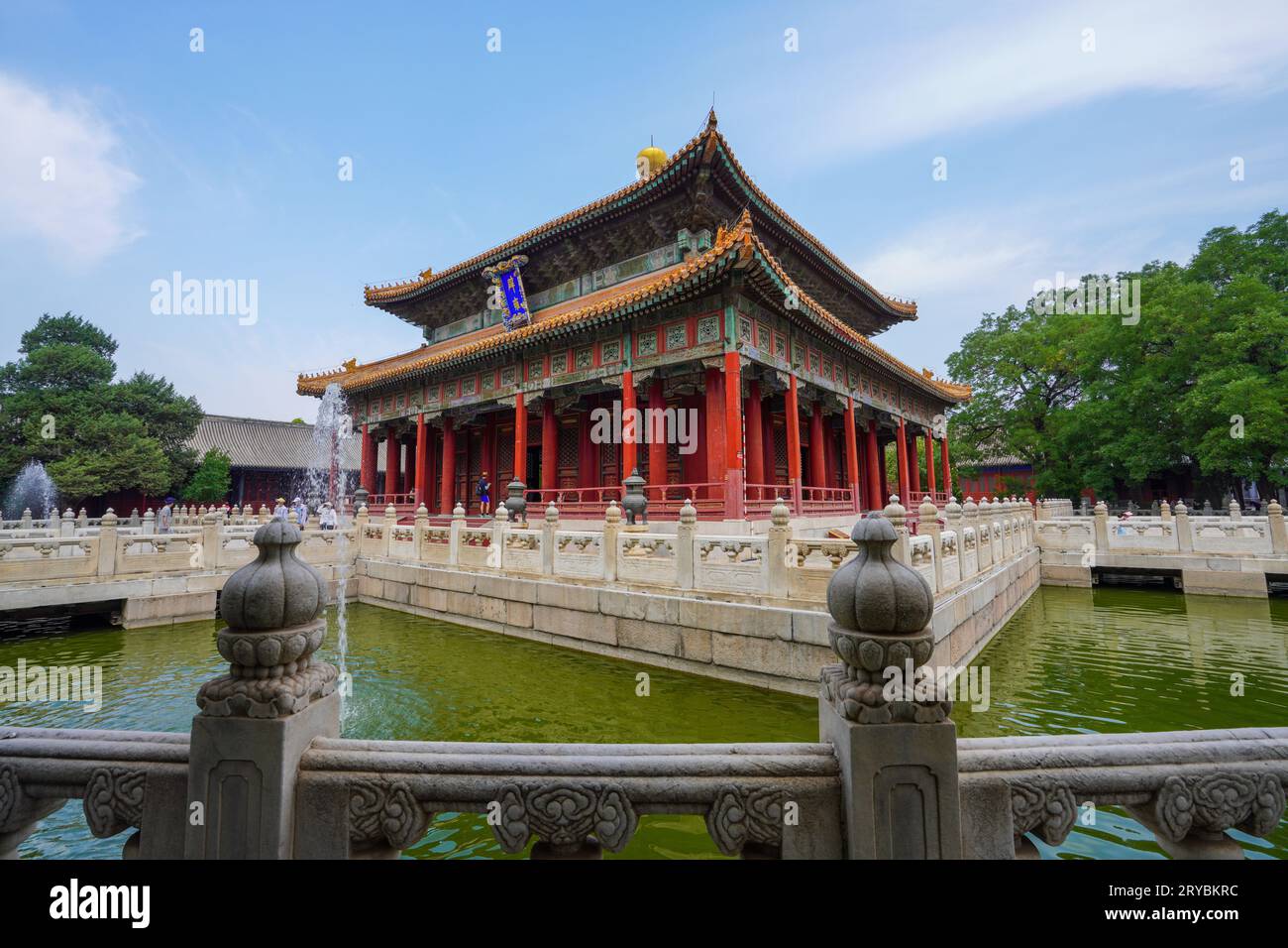 Beijing City, China - July 2, 2023: Classical Architecture Scenery of ...