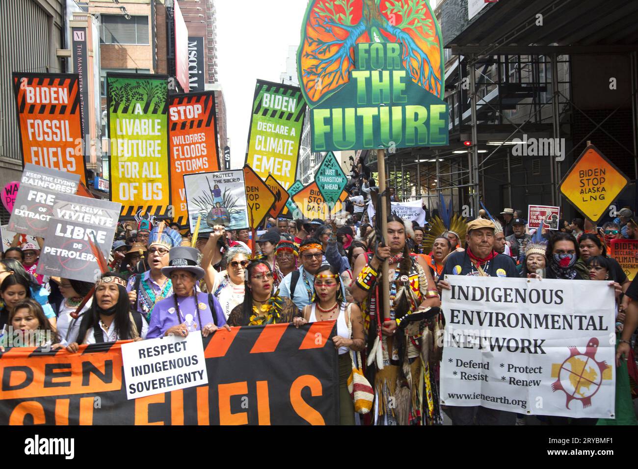 On Sunday September 17, an estimated 75,000 people marched in the ...