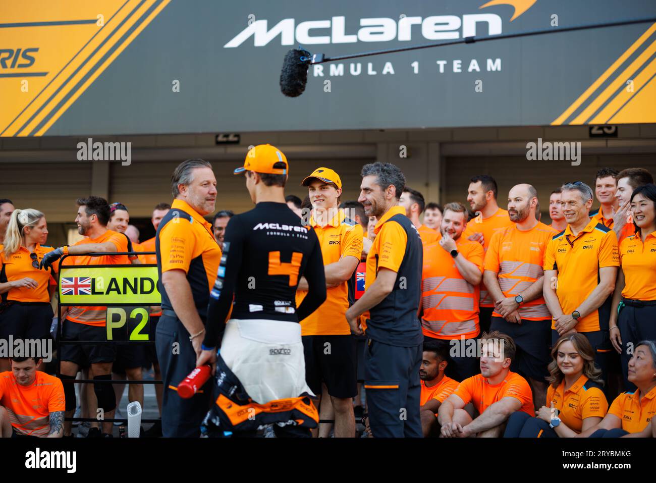 Suzuka Grand Prix Circuit, 30 September 2023: Lando Norris (GBR) and ...
