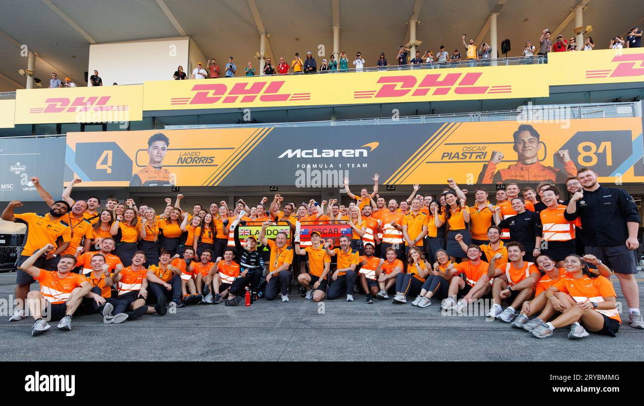 Suzuka Grand Prix Circuit, 30 September 2023: Lando Norris (GBR) and ...