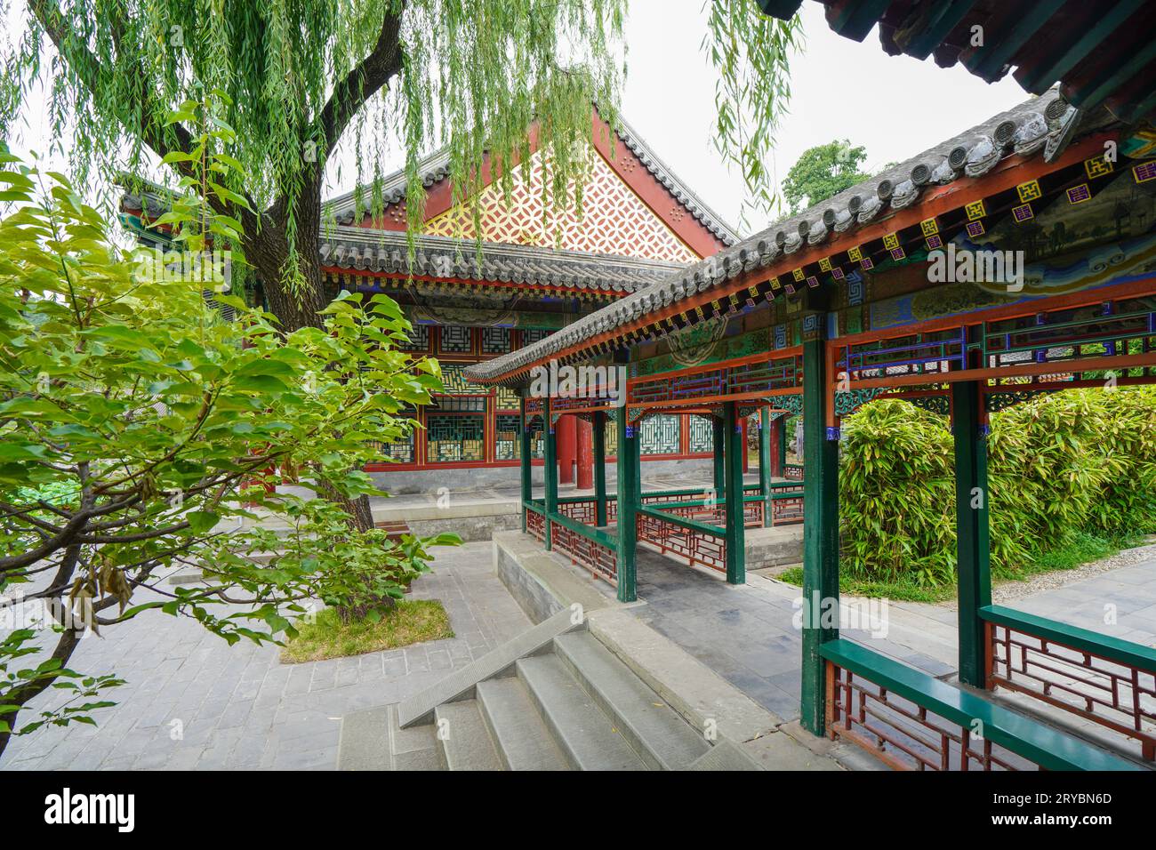 Beijing City, China - July 3, 2023: Summer Scenery of Summer Palace in ...