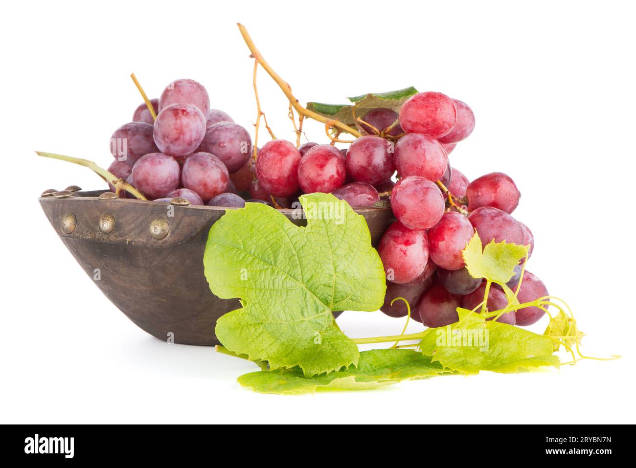 Red green grapes harvesting Cut Out Stock Images & Pictures - Alamy