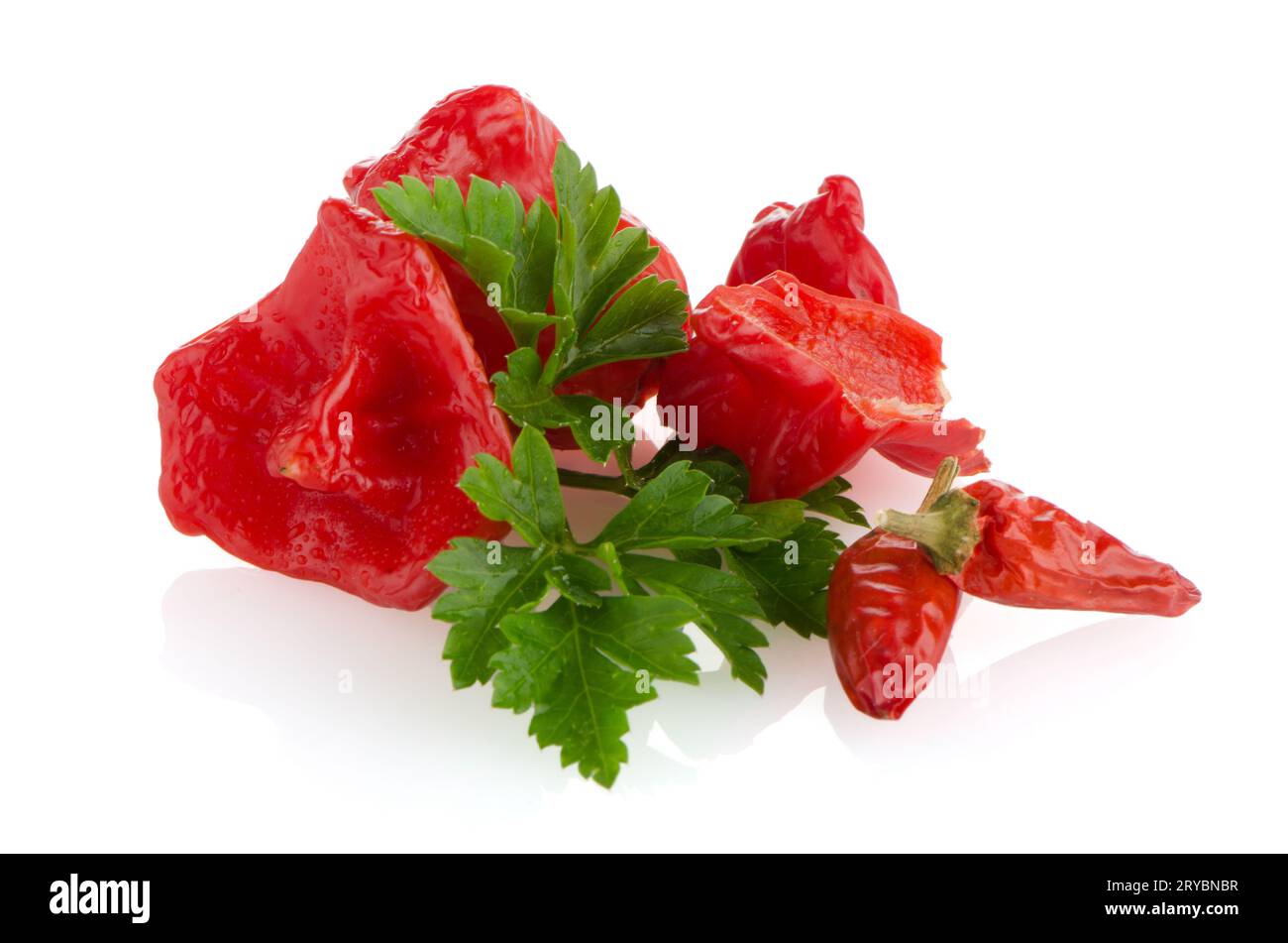 Vivid red portion hi-res stock photography and images - Alamy