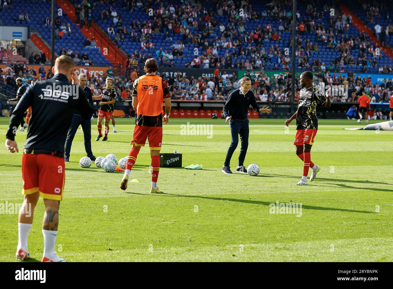 Rotterdam, Netherlands. 30th Sep, 2023. ROTTERDAM, Stadium De Kuip, 30-09-2023, season 2023/2024 ...