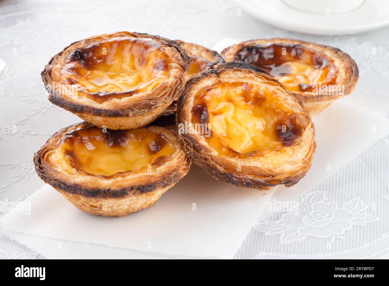 Belem custard tarts hi-res stock photography and images - Alamy