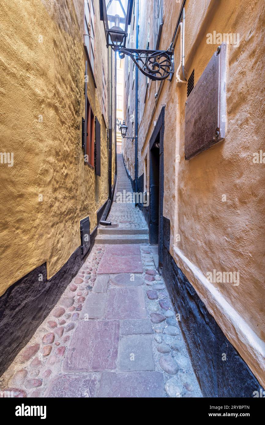 Alley of Marten Trotzig, Swedish: Marten Trotzigs grand, the narrowest ...