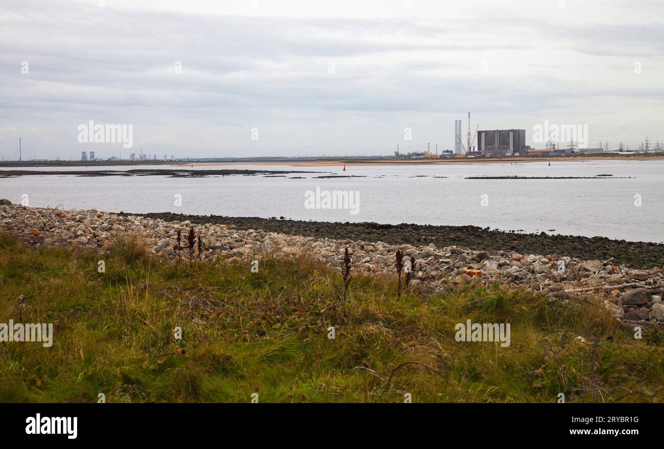 Hartlepool Nuclear Power Station as viewed from South Gare,Redcar ...
