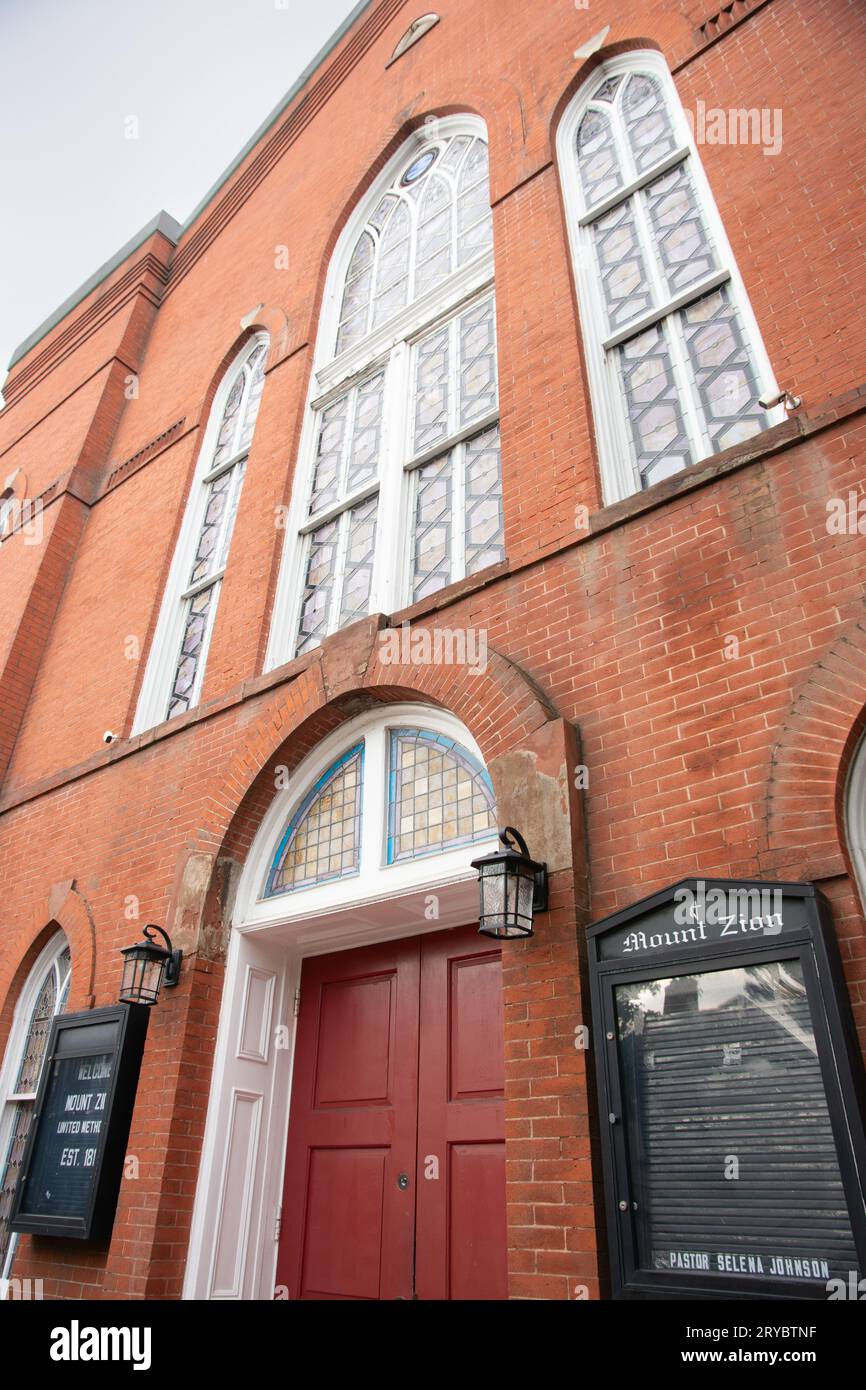 Established in 1814, the oldest Black church in Georgetown; the ...