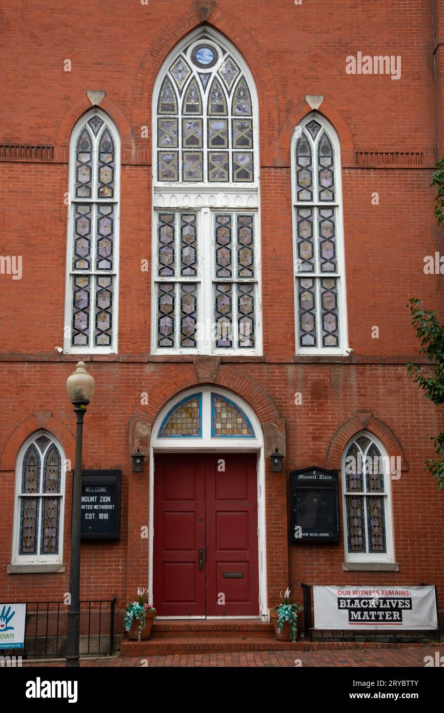 Established in 1814, the oldest Black church in Georgetown; the ...