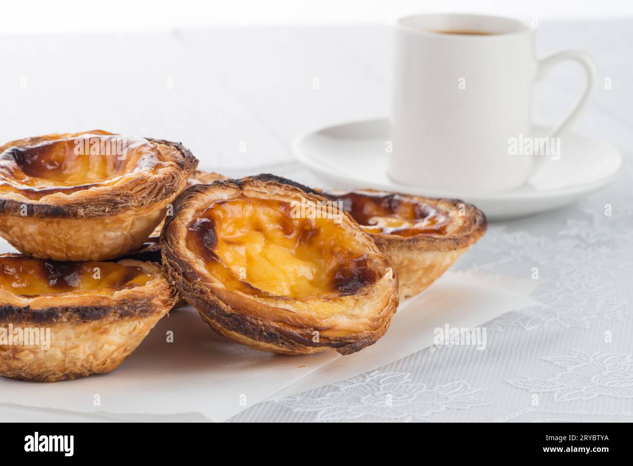Belem egg tarts hi-res stock photography and images - Alamy