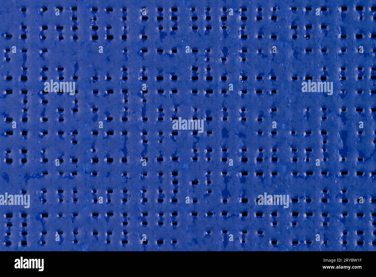Blue vinyl texture Stock Photo - Alamy