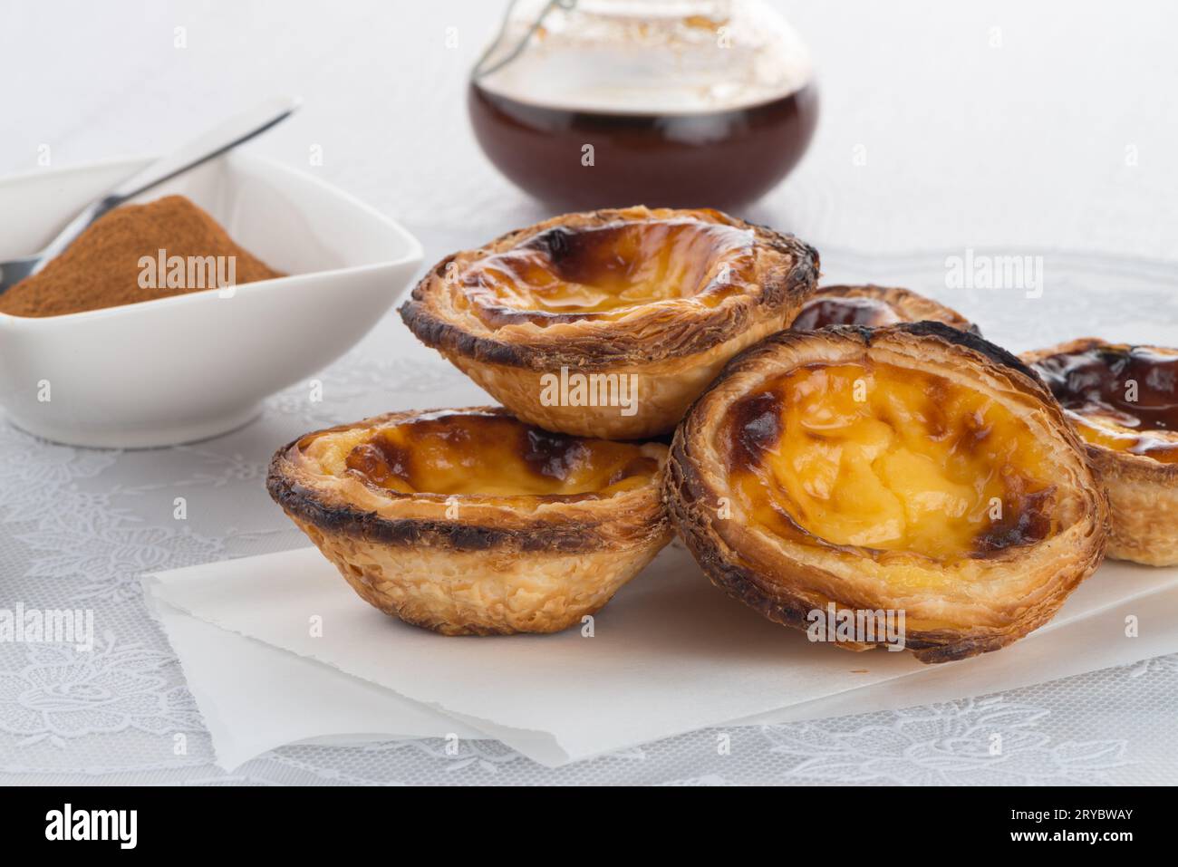 Belem egg tarts hi-res stock photography and images - Alamy