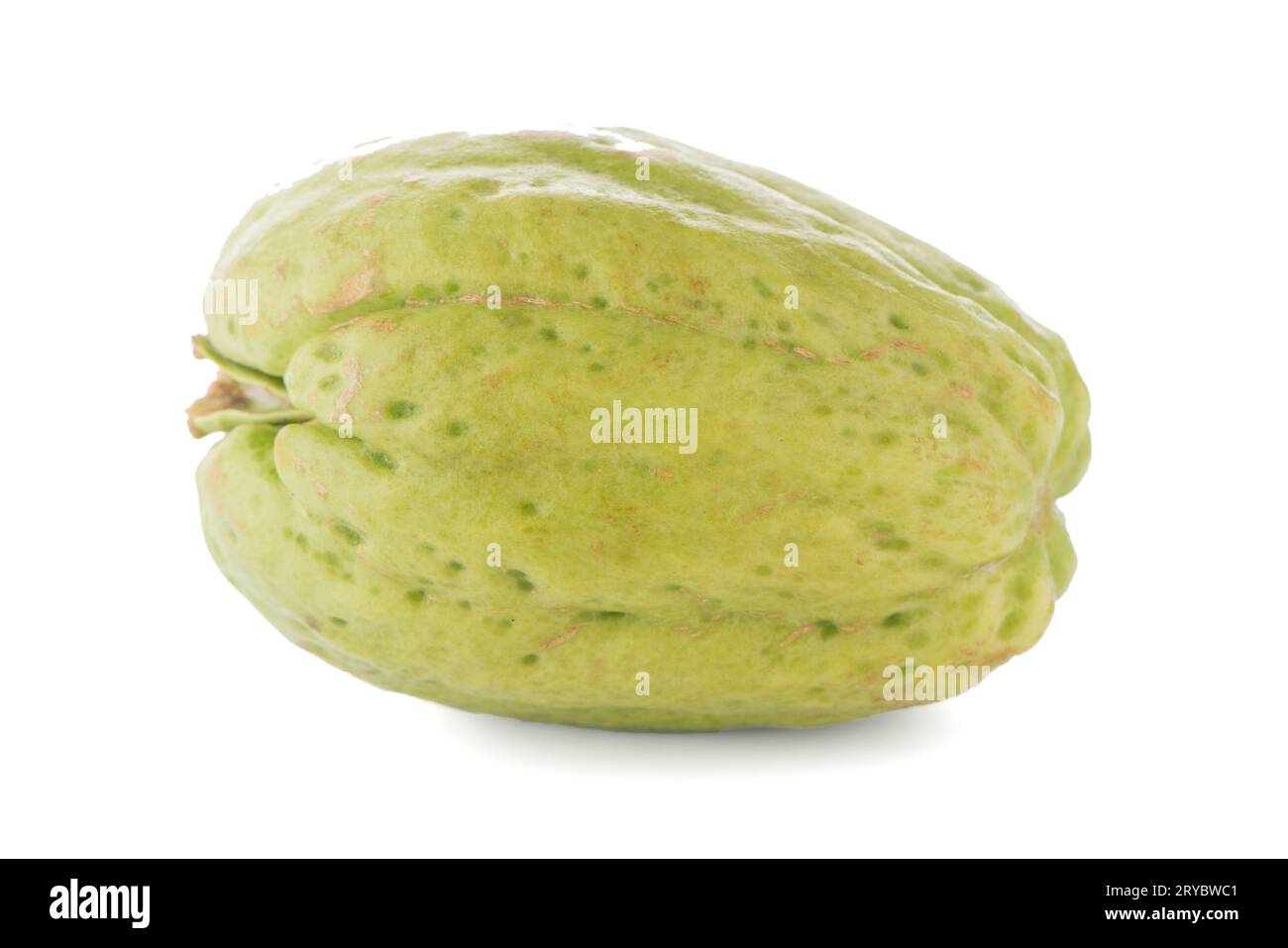 Chayote sechium edule two Cut Out Stock Images & Pictures - Alamy