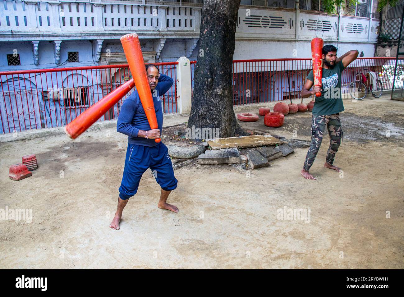 Traditional Indian Wrestler or Pahelwan Stock Photo - Alamy