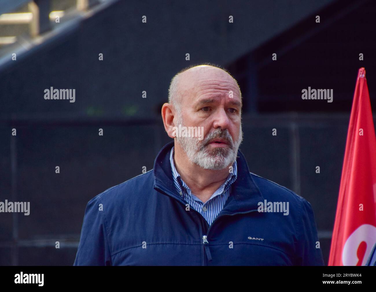 London, England, UK. 30th Sep, 2023. ASLEF train drivers' union General ...