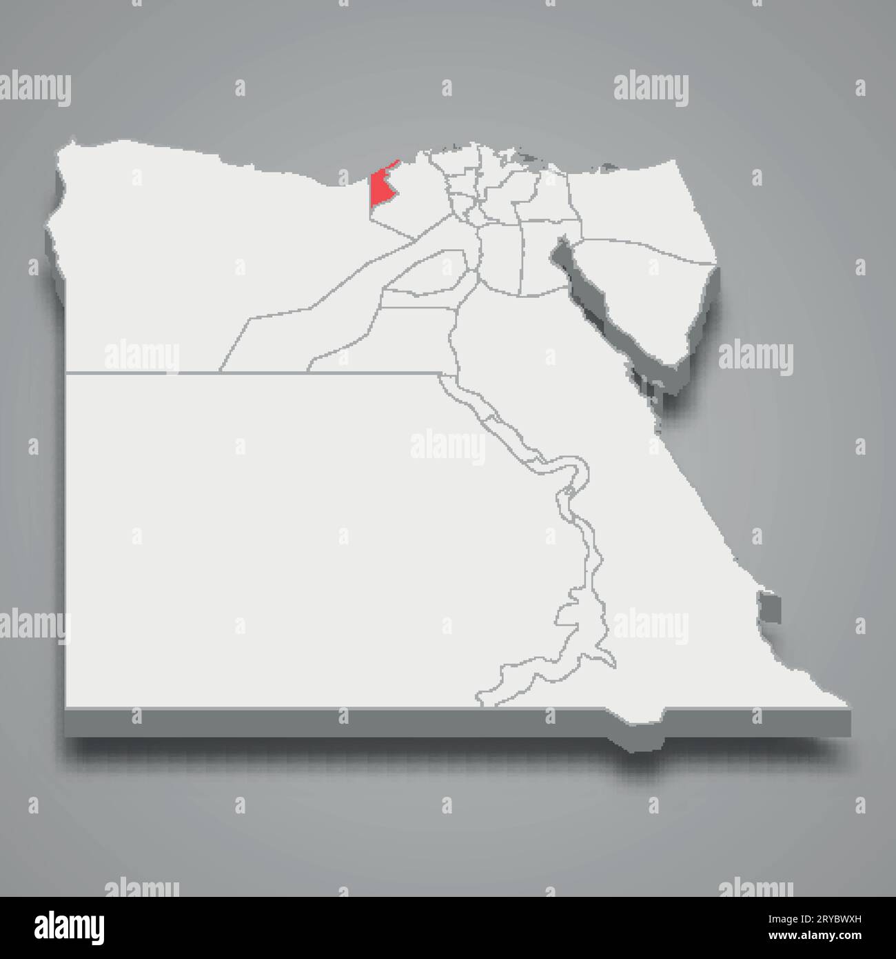 Map of alexandria egypt Stock Vector Images - Alamy