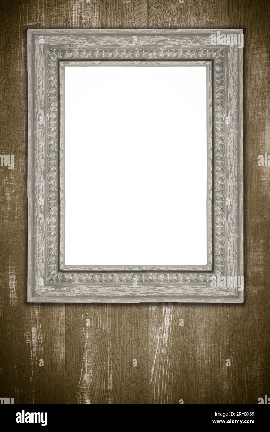 Old picture frame Stock Photo - Alamy