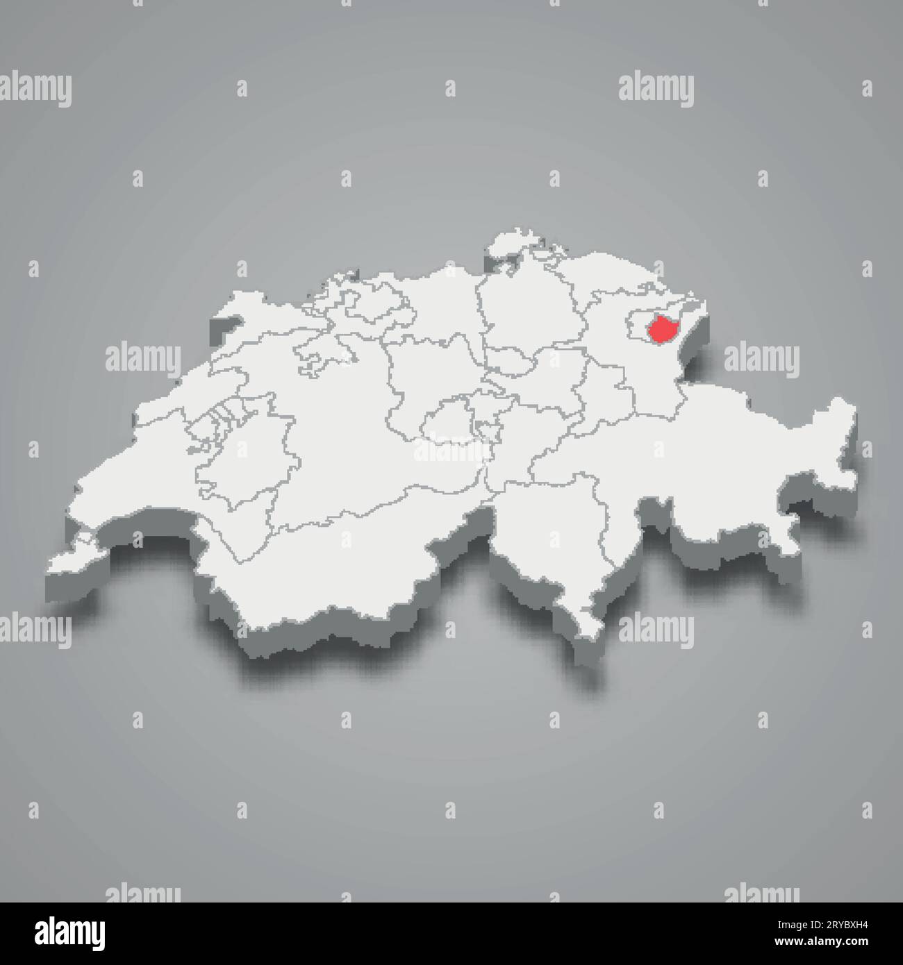 Switzerland appenzell town Stock Vector Images - Alamy