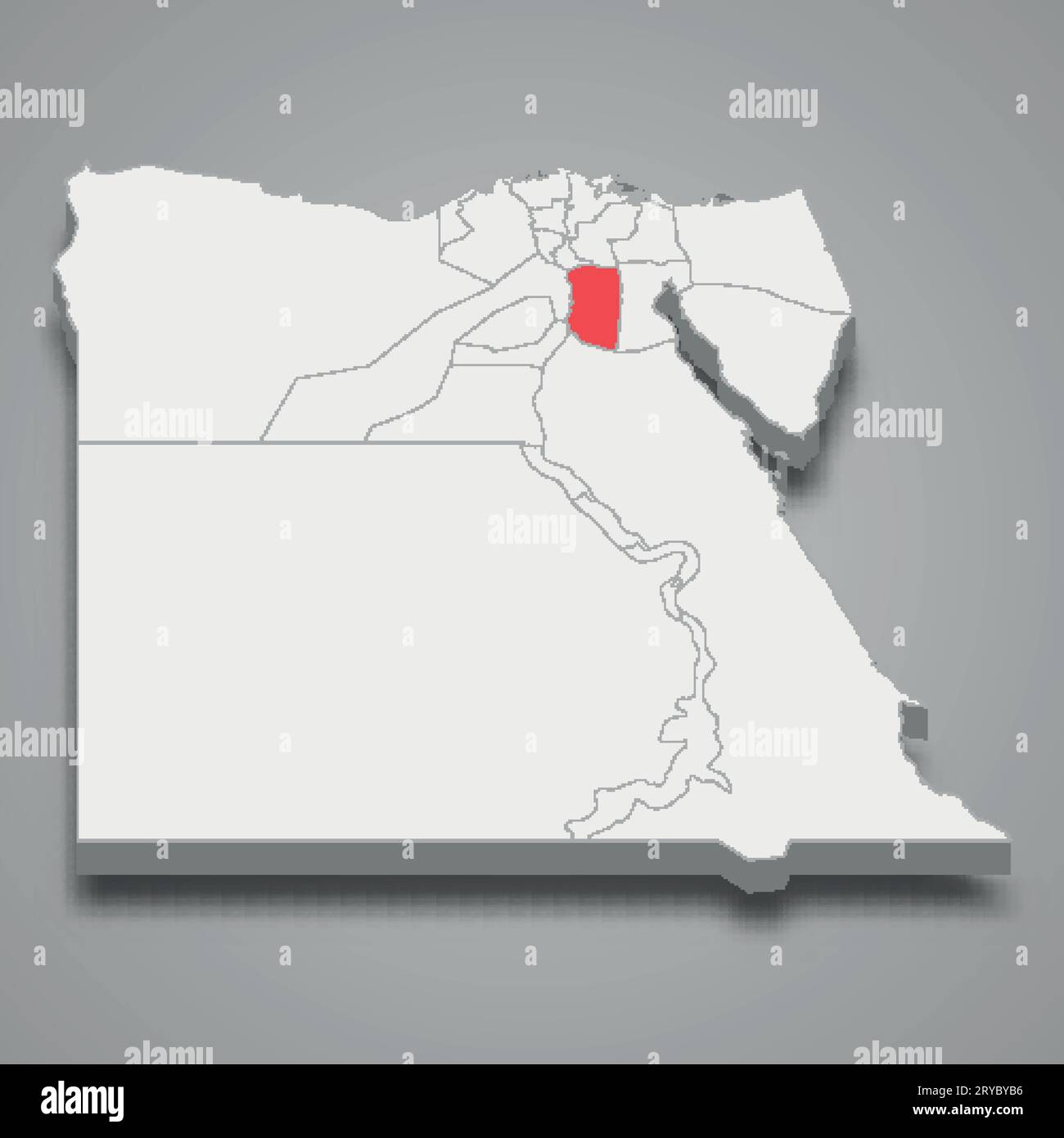 Cairo egypt tower Stock Vector Images - Alamy