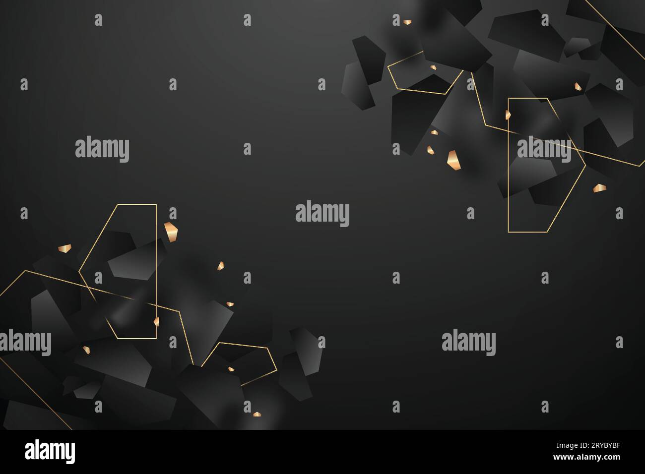 realistic custom shape background design template Stock Vector Image ...