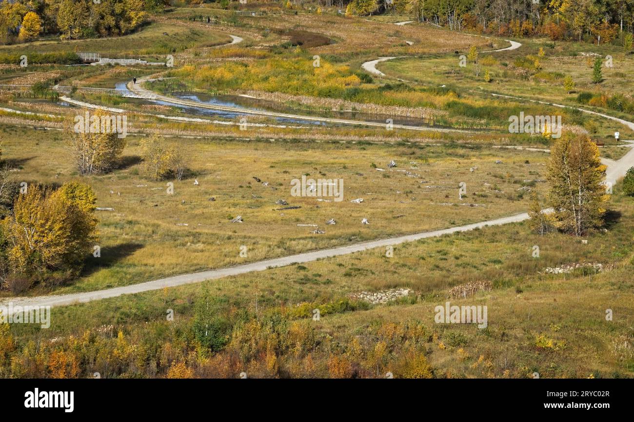 Autumn Bowmont Park Calgary Alberta Stock Photo - Alamy