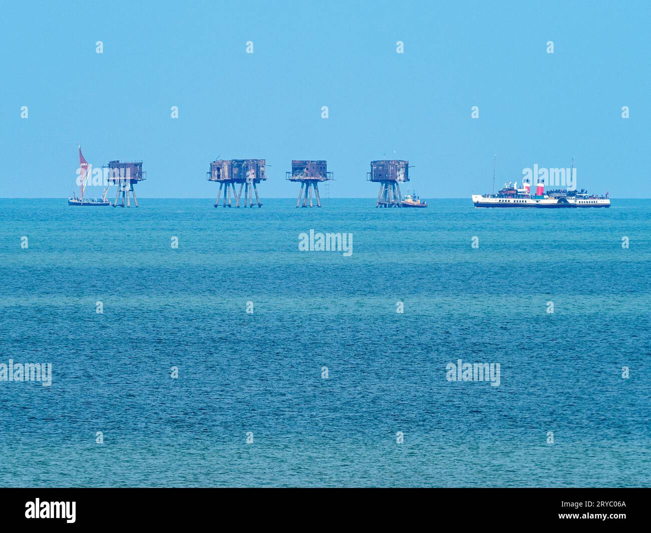 Warden, Kent, UK. 30th Sep, 2023. Historic vessels rendez-vous at Red ...