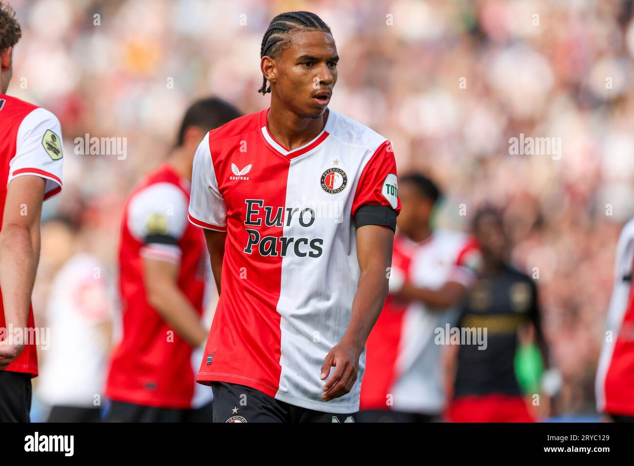 Rotterdam, Netherlands. 30th Sep, 2023. ROTTERDAM, NETHERLANDS - SEPTEMBER 30: Calvin Stengs of ...