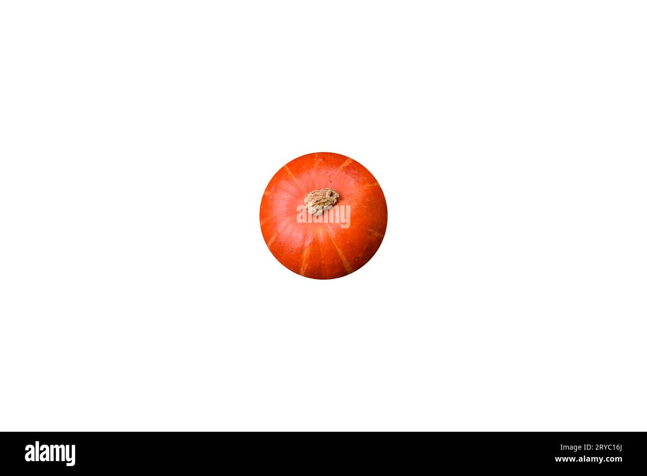 Beautiful fresh round pumpkins in orange color on a dark concrete ...