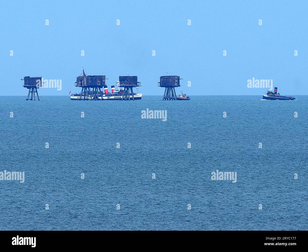 Warden, Kent, UK. 30th Sep, 2023. Historic vessels rendez-vous at Red ...