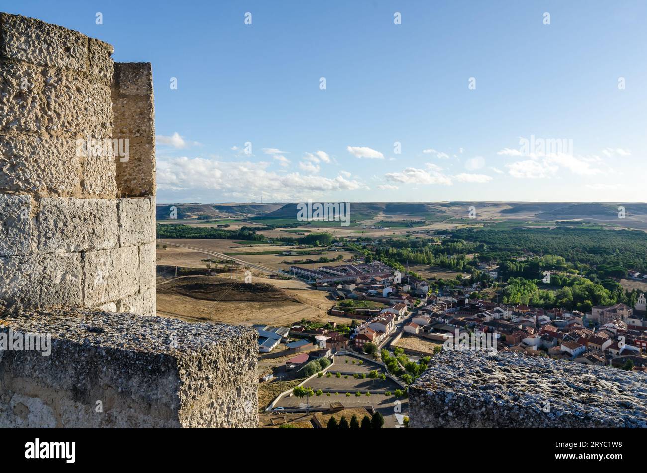 Peñafiel castle valladolid spain hi-res stock photography and images ...