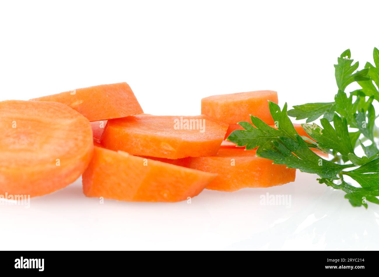 Pile of carrot slices Stock Photo - Alamy