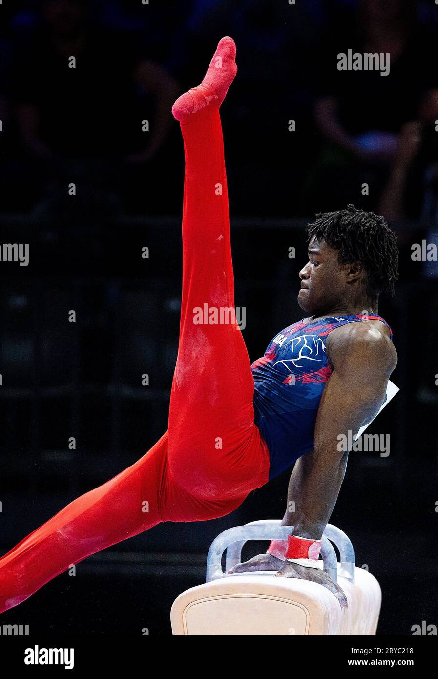 Antwerp, Belgium. 30th Sep, 2023. Frederick Richard (USA) in action ...