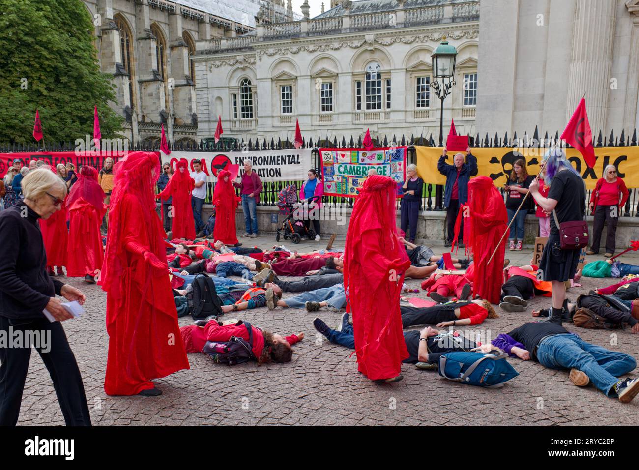 Climate change - Code red for change Stock Photo - Alamy